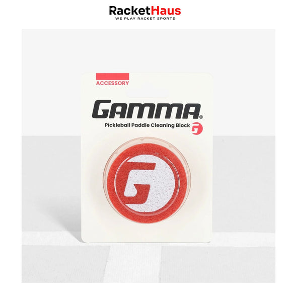 Gamma Pickleball Paddle Cleaning Block - Red – RacketHaus