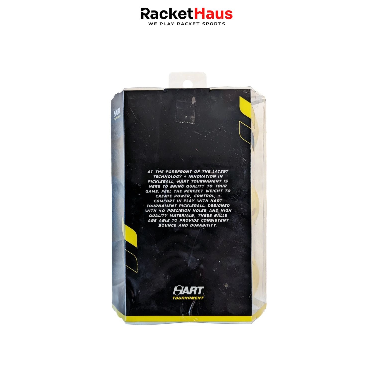 HART Pickleball 26 Holes Tournament Indoor ball 6pcs – RacketHaus